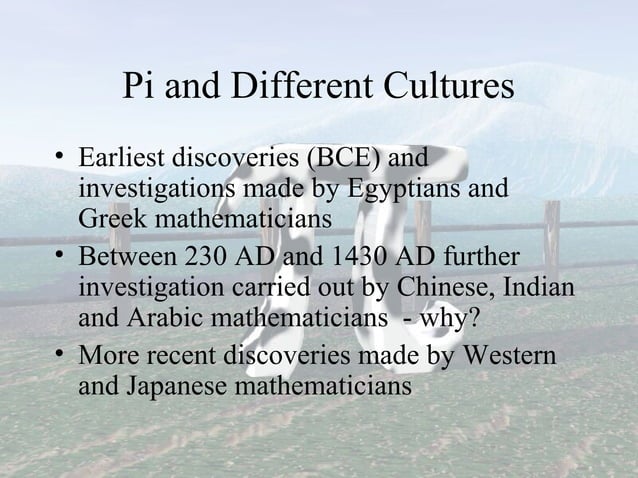 History of pi | PPT