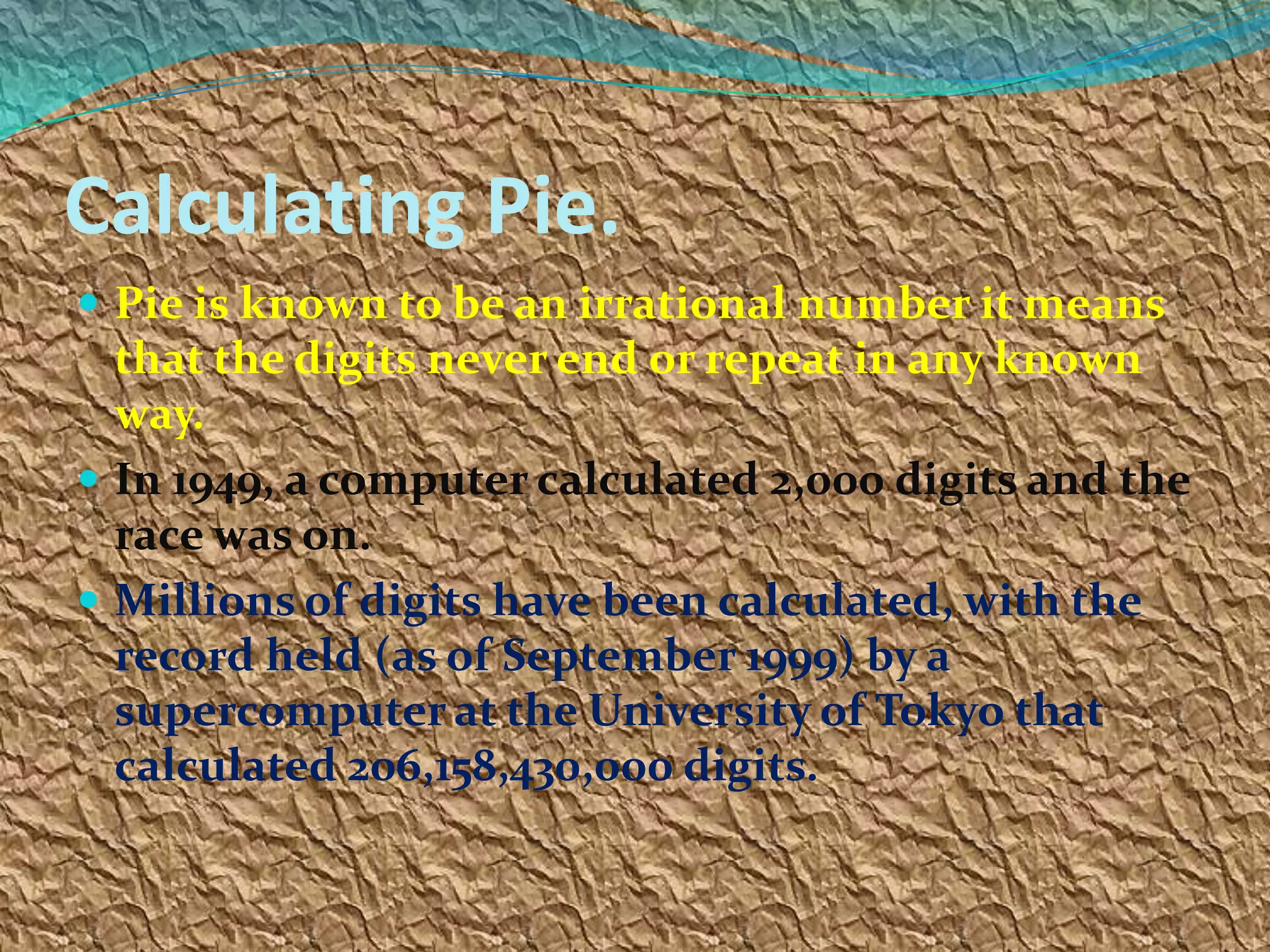 History of pie | PPTX