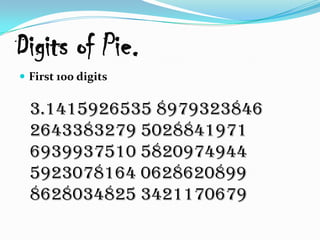 History of pie | PPTX