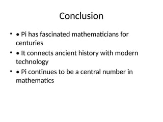 History_of_Pi_Presentation.pptx Mathematics | PPTX