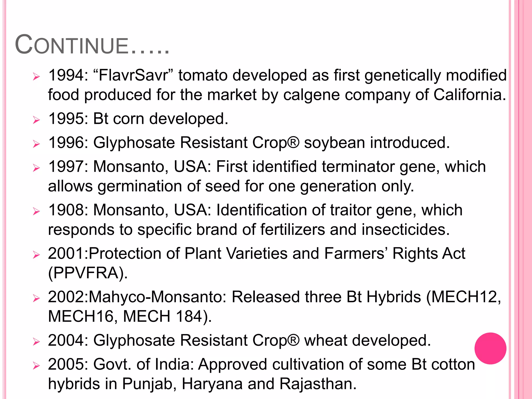 History of plant breeding | PPTX