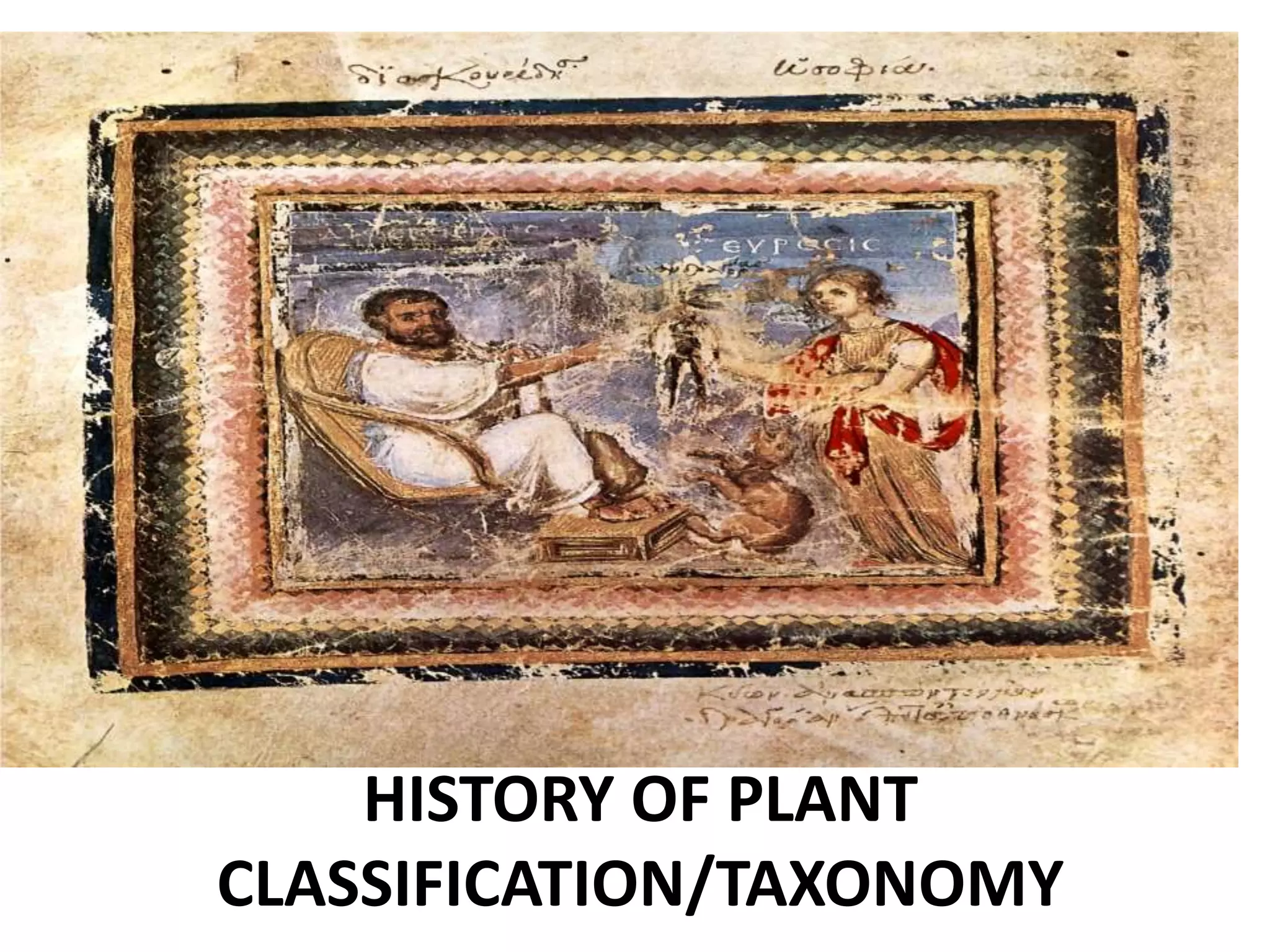 History of Plant Classification.pptx