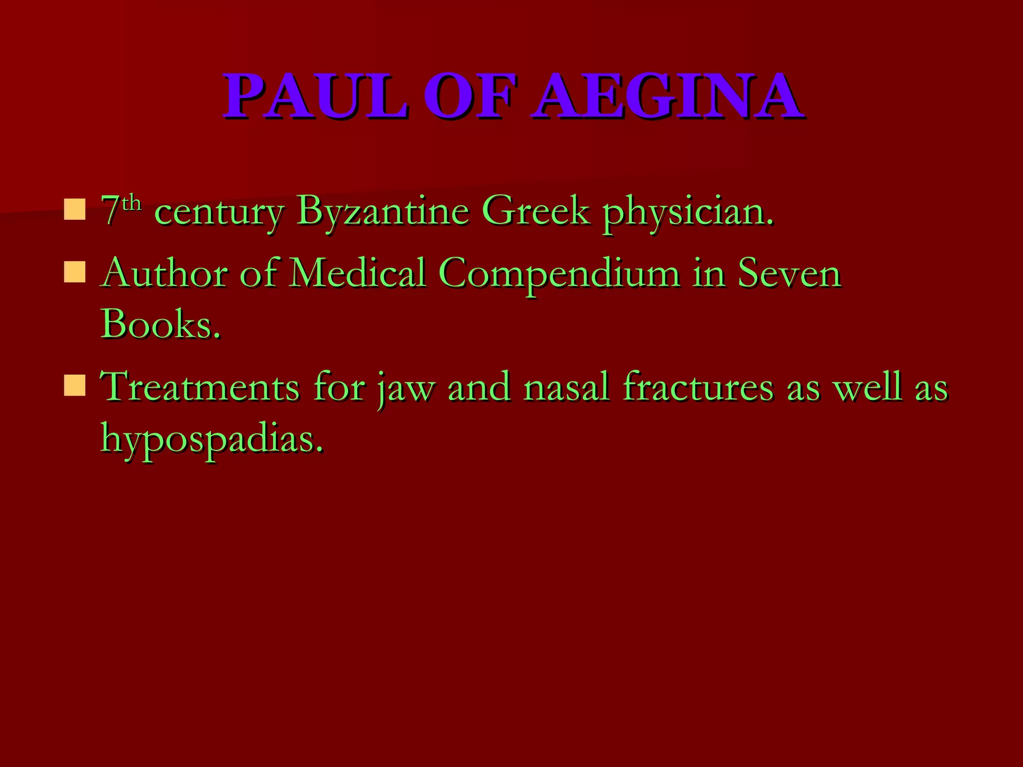 History Of Plastic Surgery | PPT