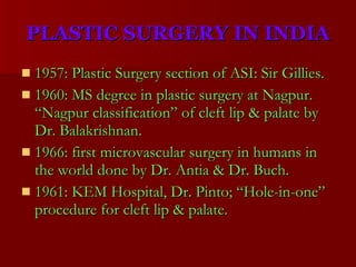 History Of Plastic Surgery | PPT