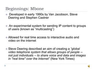 History of podcasting | PPTX