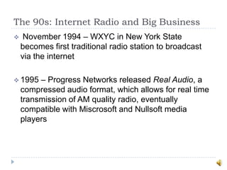 History of podcasting | PPTX