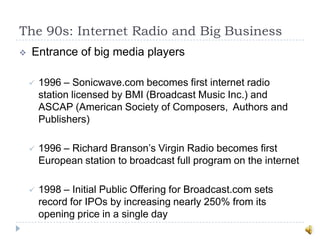 History of podcasting | PPTX