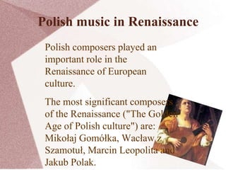 History of polish music | PPT