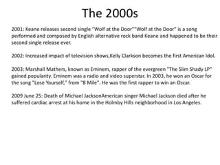History of popmusic | PPT