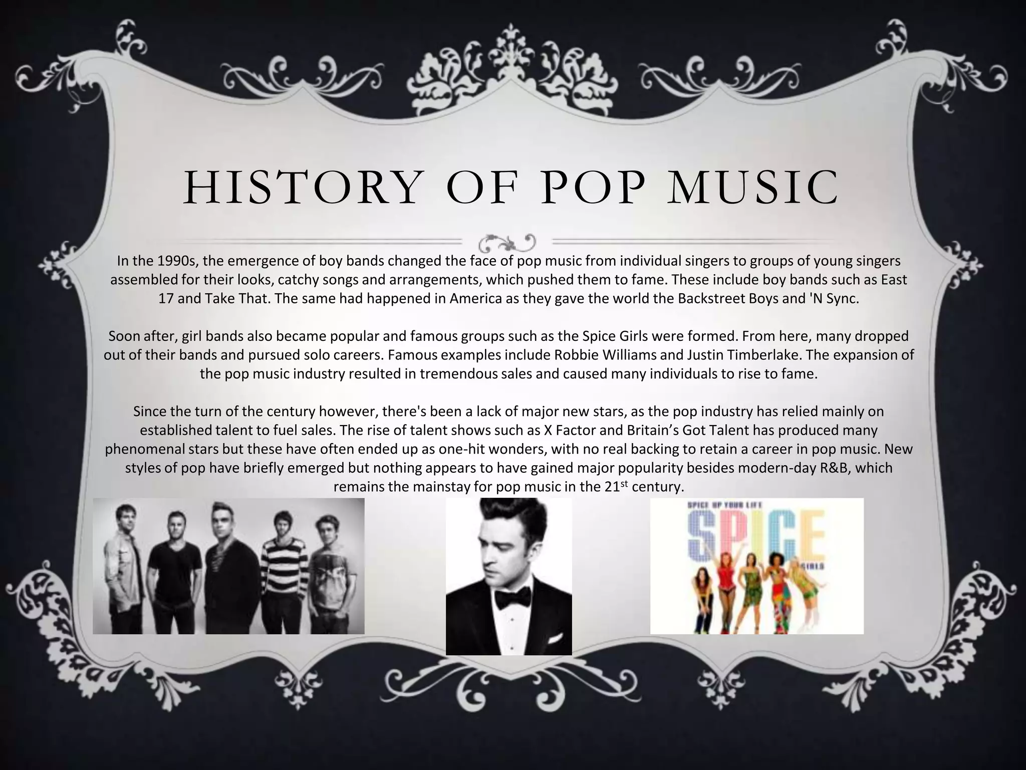 History Of Pop Music | PPT