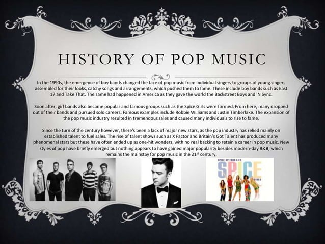History Of Pop Music | PPT