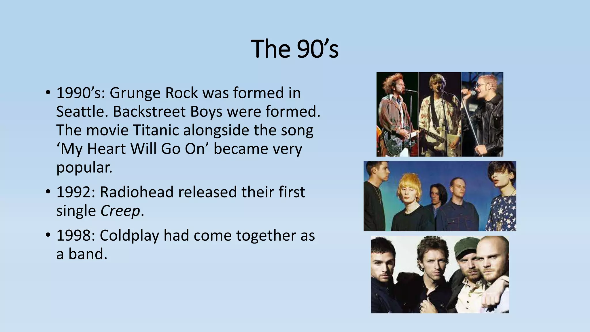 History of pop music | PPT