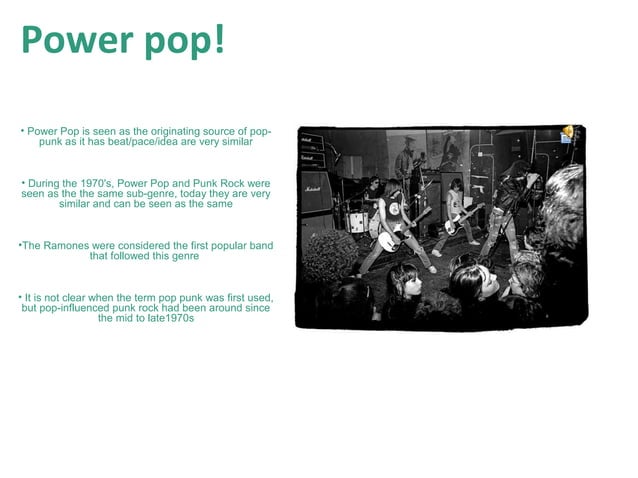 History of pop punk | PPT