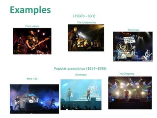 History of pop punk | PPT