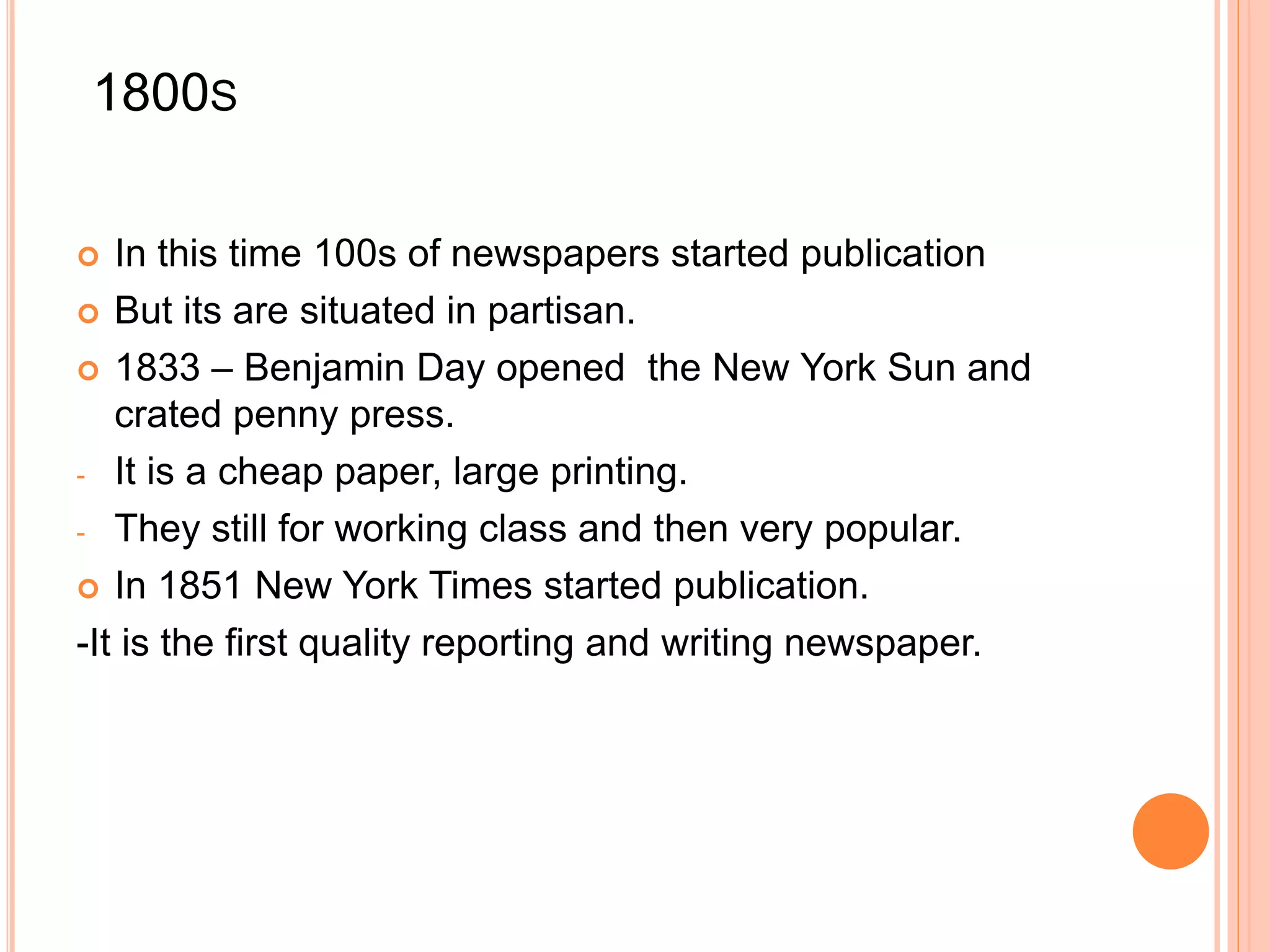 History of press in uk and usa 0000000 | PPT