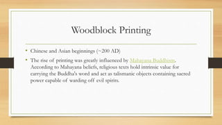 The History of Printing | PPTX