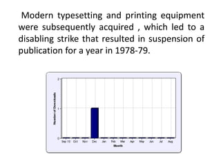 History of print journalism in Britain | PPTX