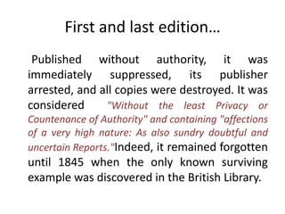 History of print journalism in the usa | PPTX