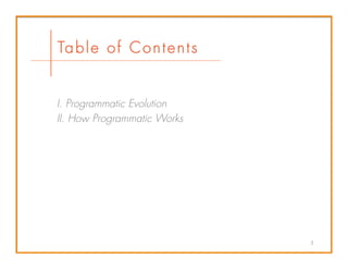 A History of Programmatic Media | PPT