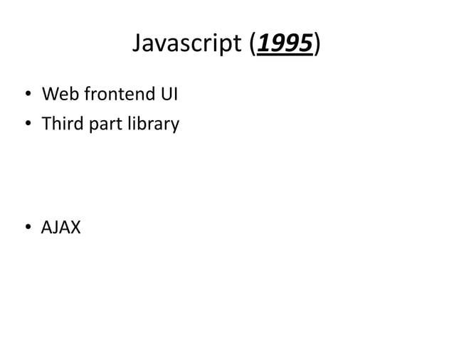 History of programming languages | PPT