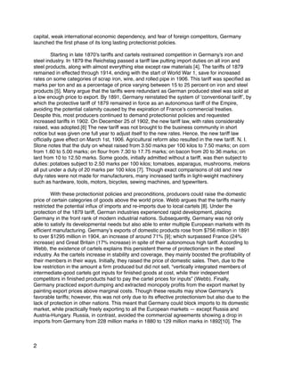 History of Protectionism | PDF