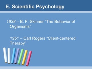 History of Psychology | PPT