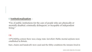 History of psychiatric social work | PPTX