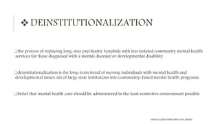 History of psychiatric social work | PPTX