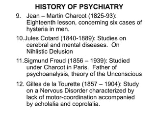HISTORY OF PSYCHIATRY.ppt