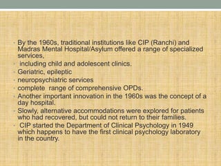 History of psychiatry in india | PPTX