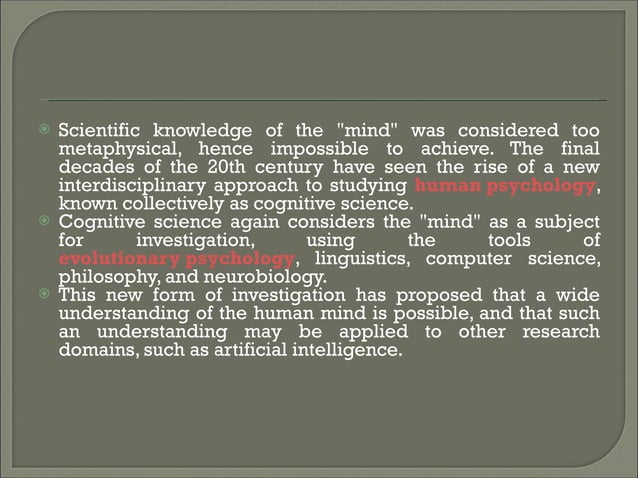 History of psychology | PPT