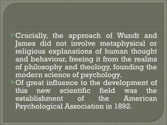 History of psychology | PPT