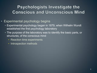 History of psychology | PPTX | Science