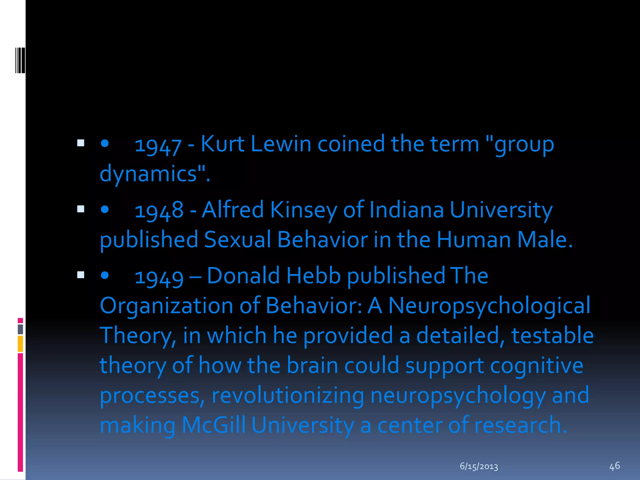 History of psychology (powerpoint) | PPTX | Science