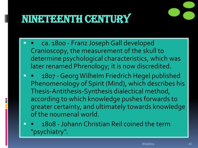 History of psychology (powerpoint) | PPTX | Science