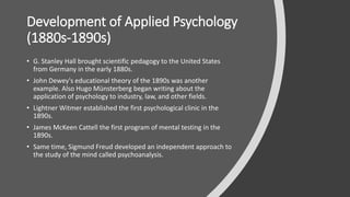 Brief History of psychology | PPTX