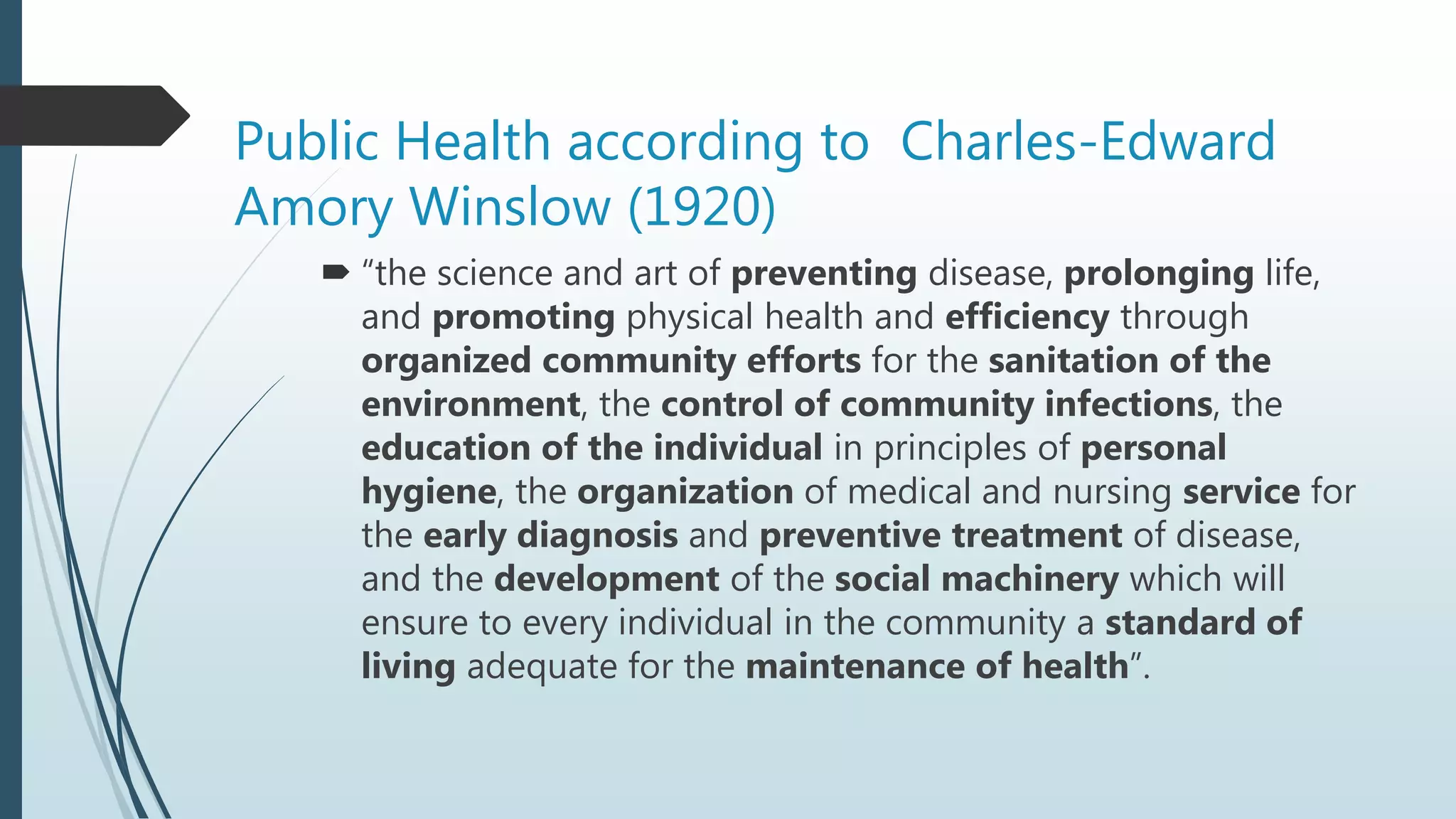 History of Public Health | PPTX