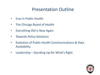 History of Public Health in Chicago | PDF | Medical Health