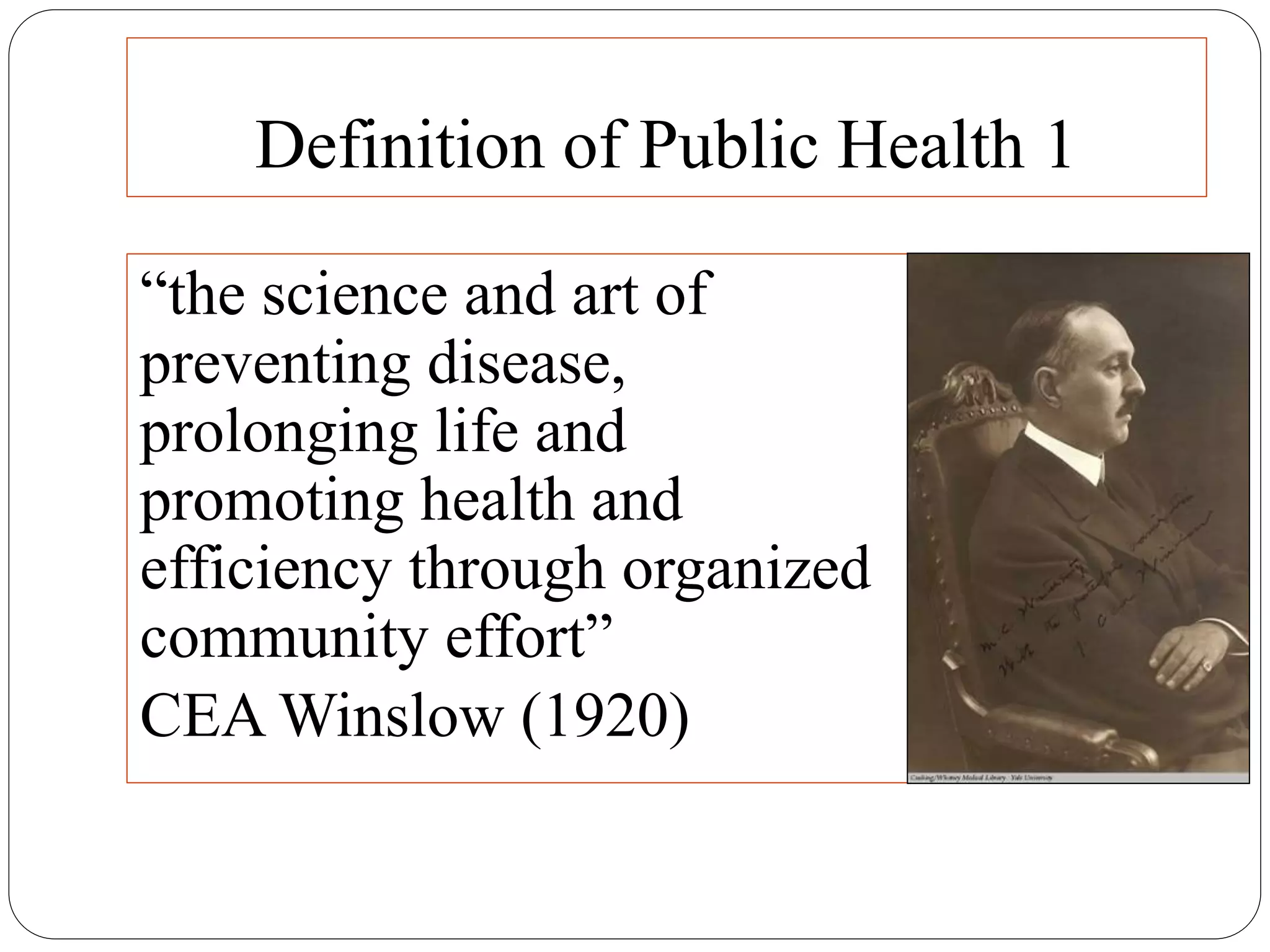 History of public health | PPTX