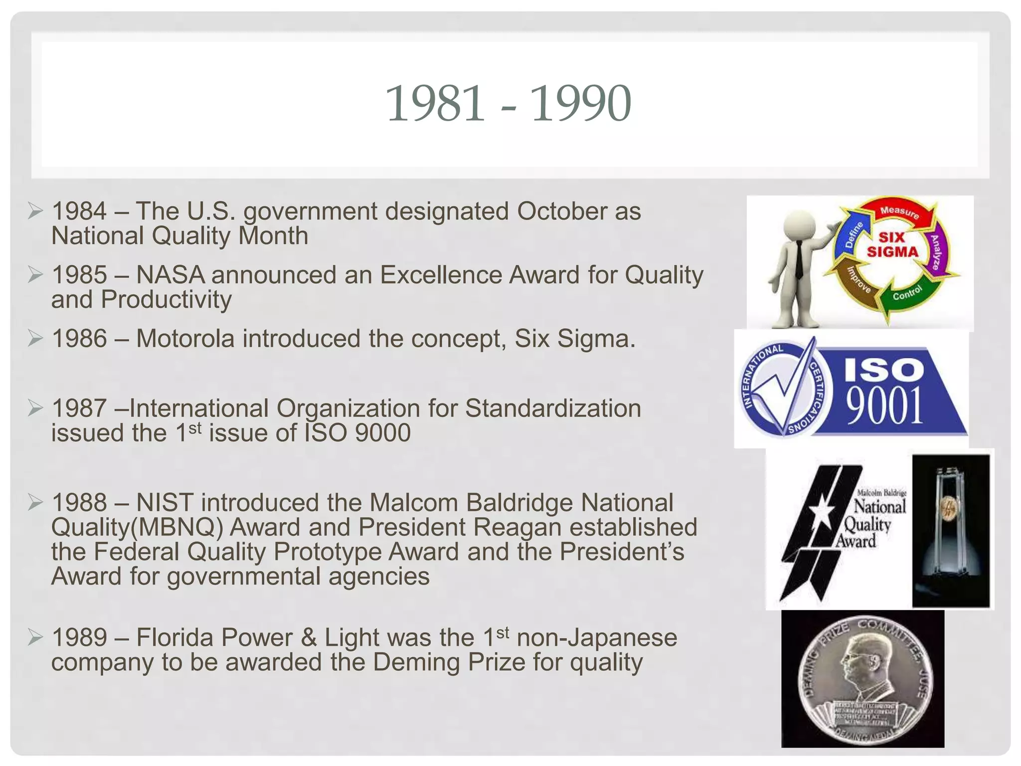 History of Quality Management | PPTX