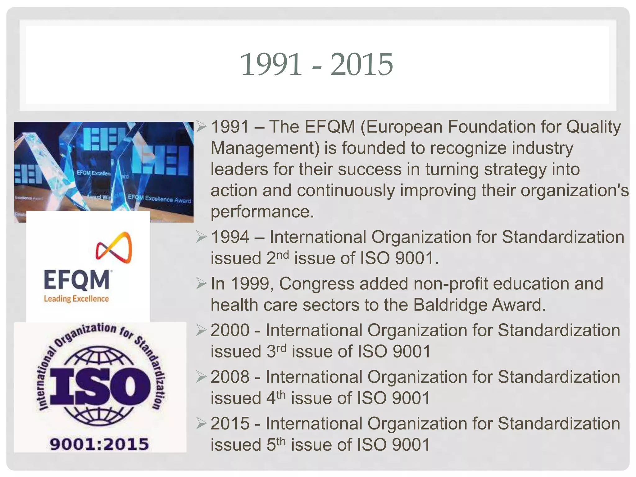 History of Quality Management | PPTX