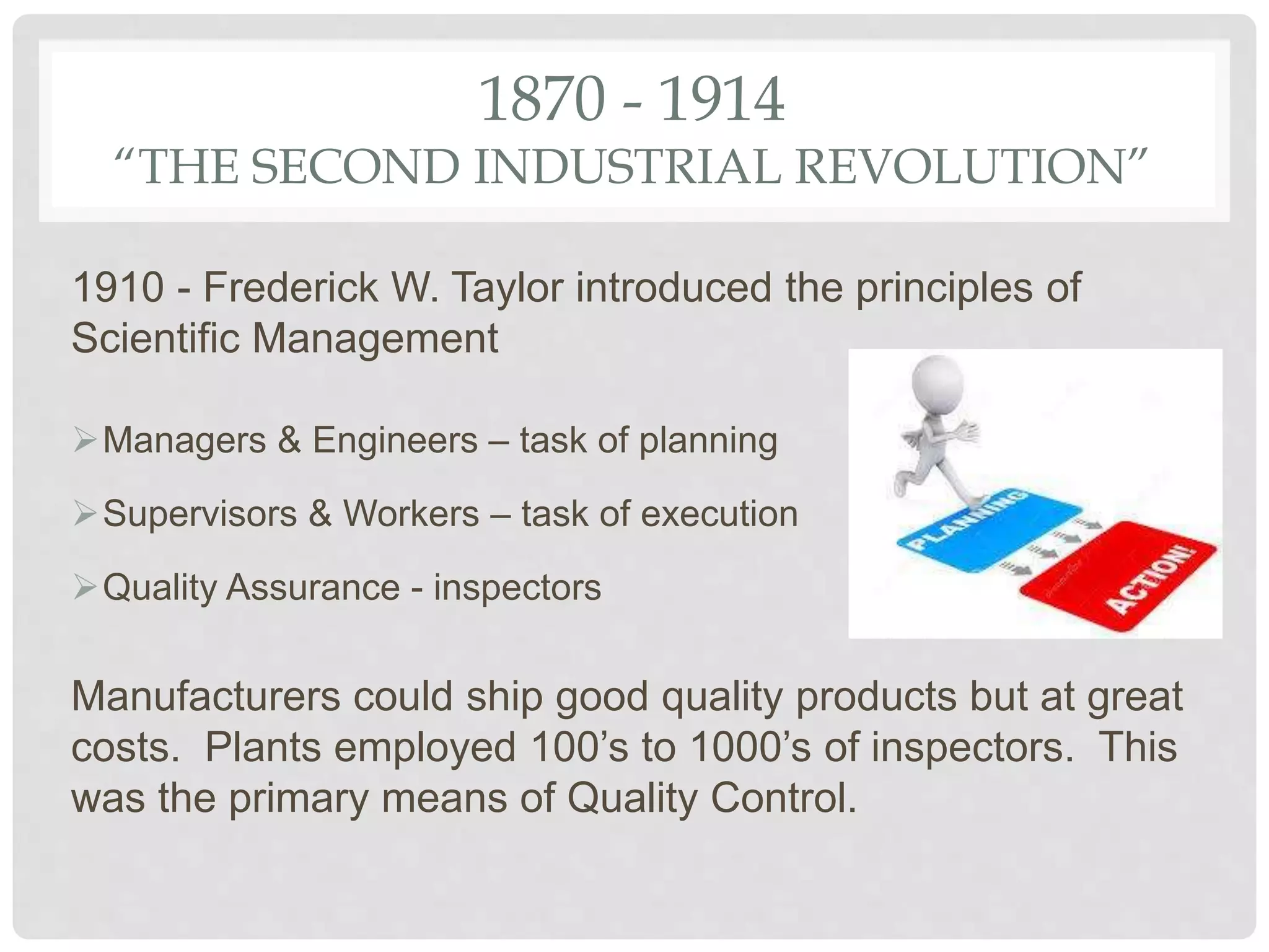 History of Quality Management | PPTX