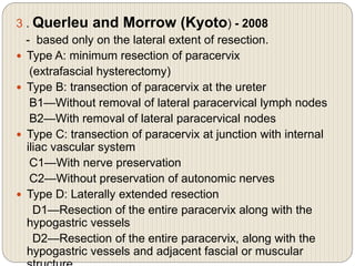 History of radical hysterectomy for cancer cervix | PPTX