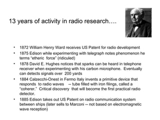 History of radio | PPT | Physics | Science