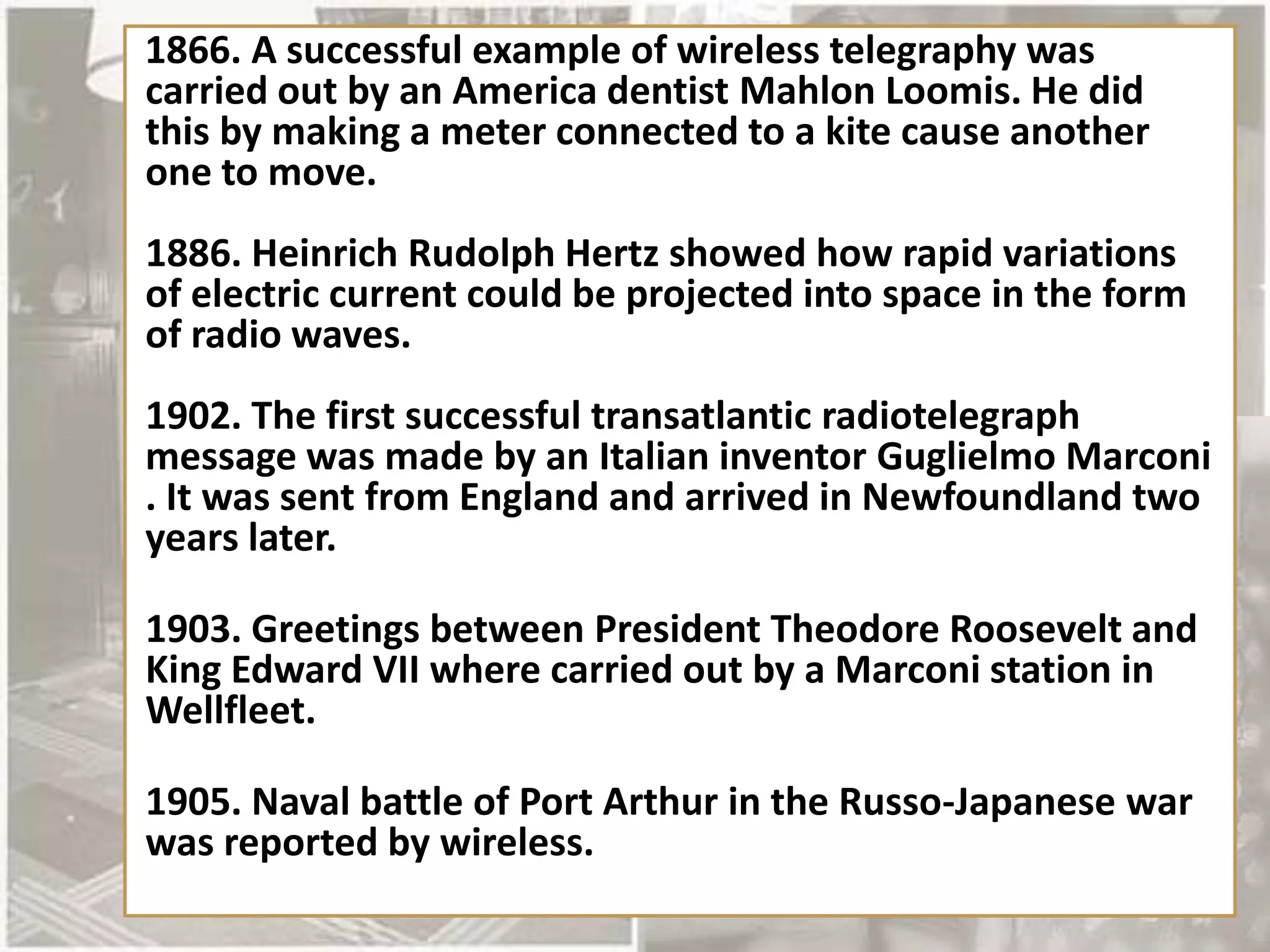 History of radio | PPTX | Music | Entertainment