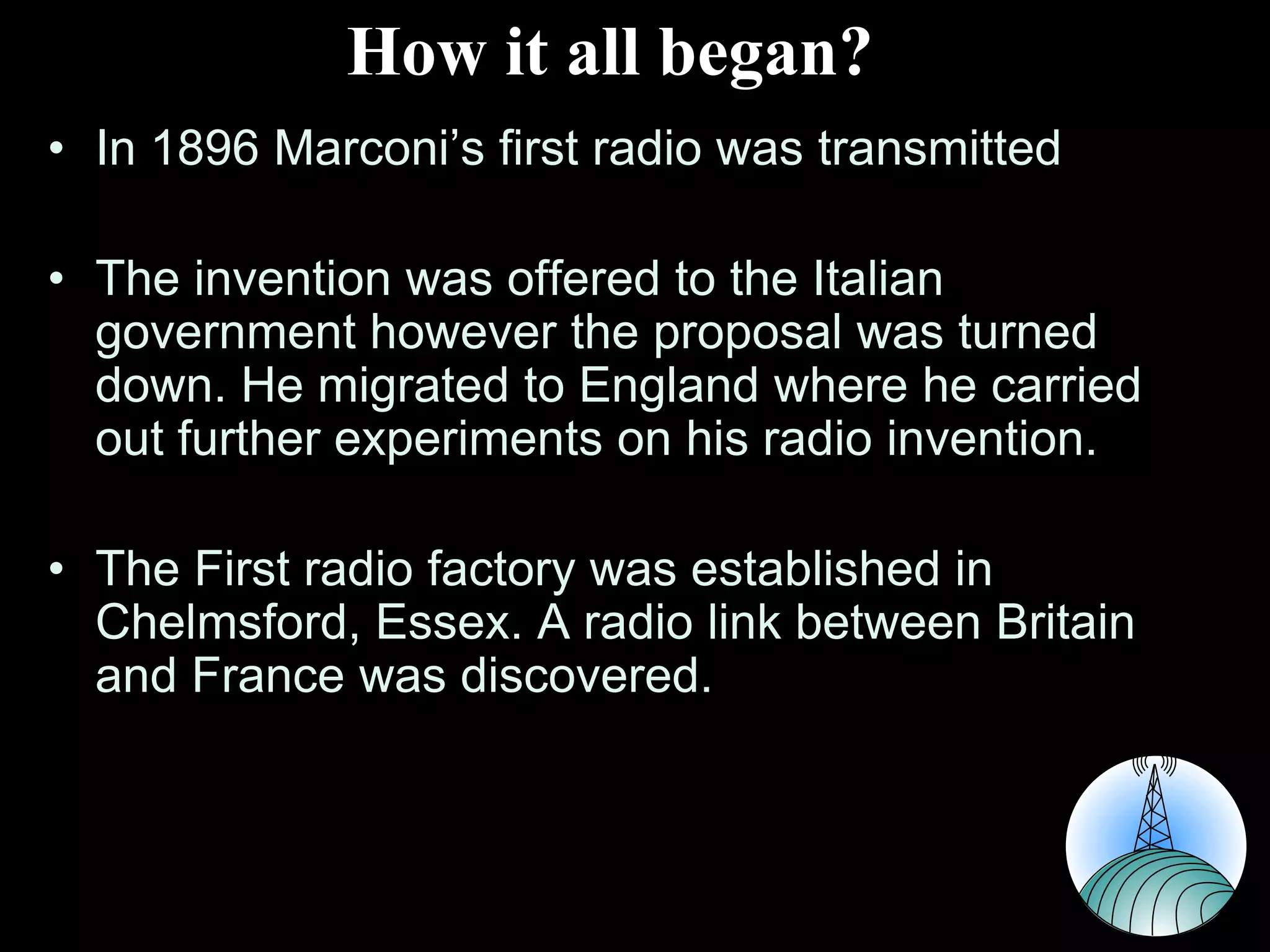 History of radio | PPTX