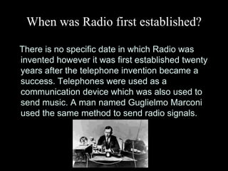 History of radio | PPT