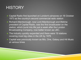 History of radio capital fm | PPTX