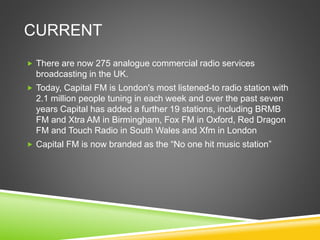 History of radio capital fm | PPTX