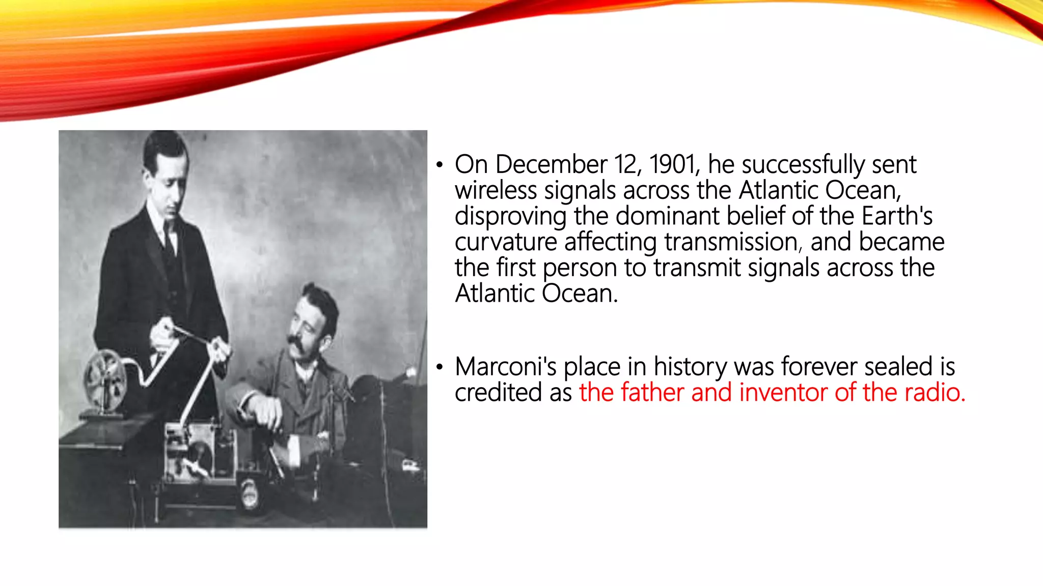 History of radio and its developments | PPTX